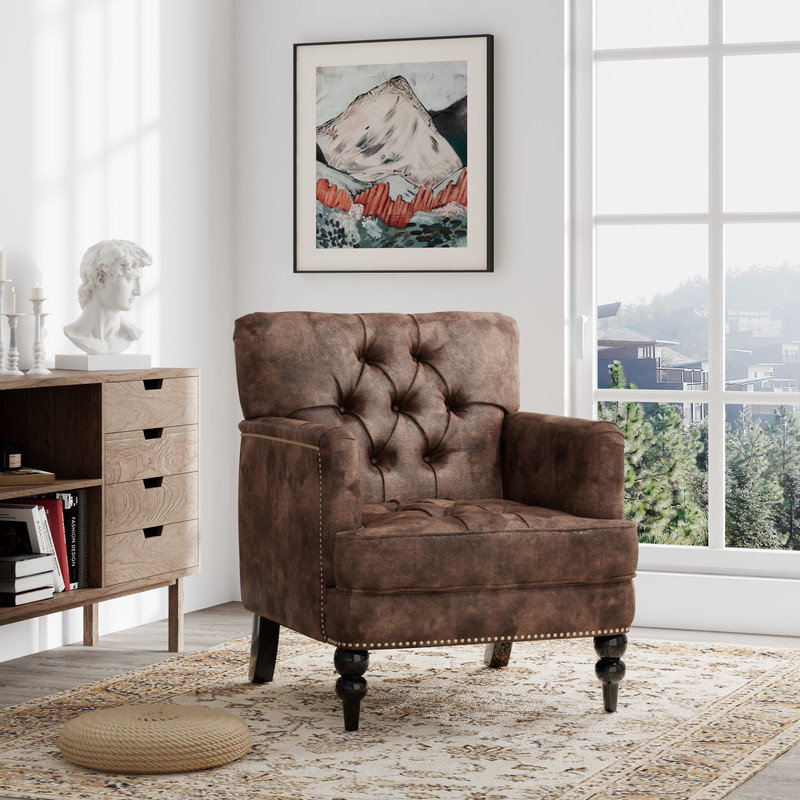 Charlton Home® Upholstered Club Chair | Wayfair