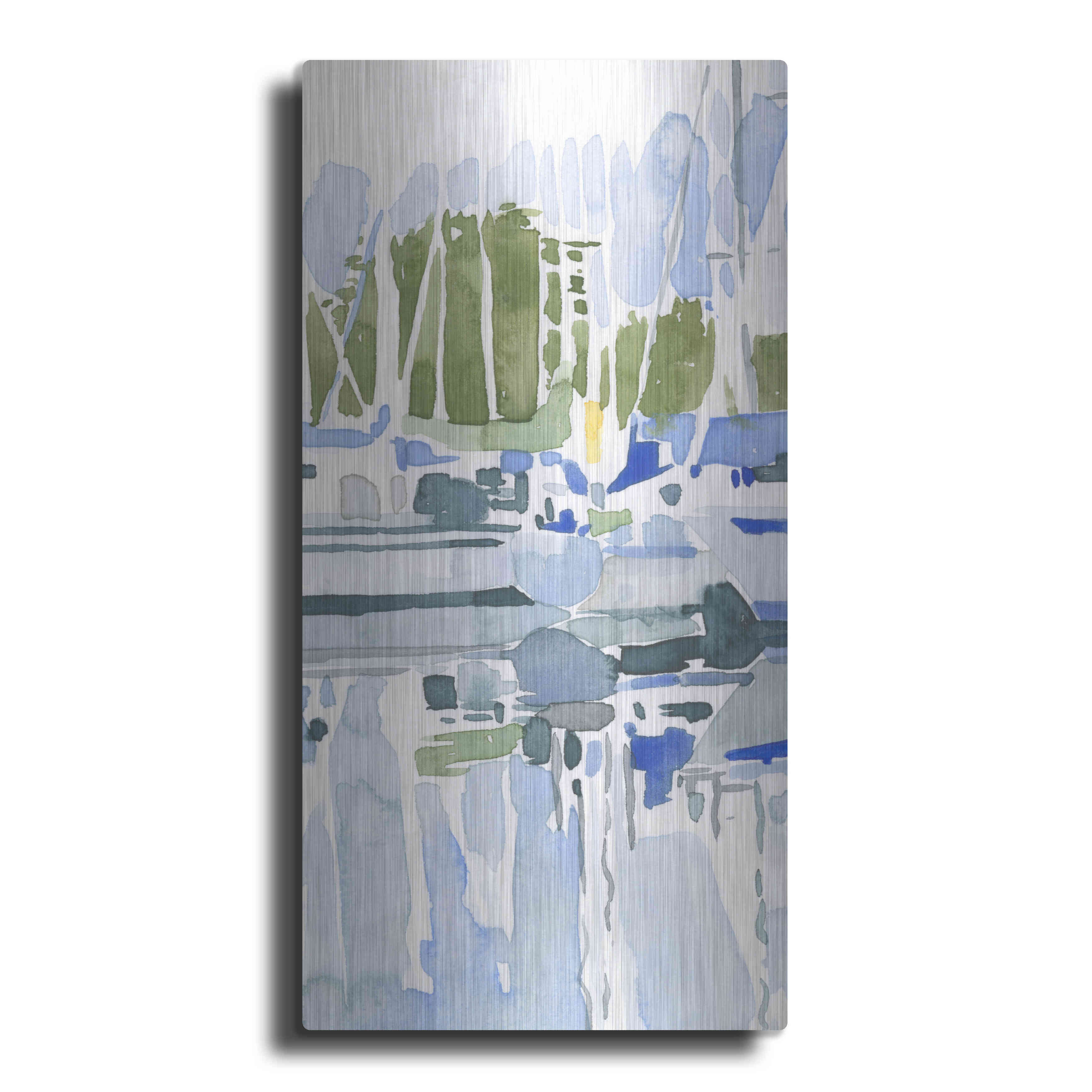 Brayden Studio® 'Sailboat Reflections I' by Emma Scarvey, Metal Wall ...