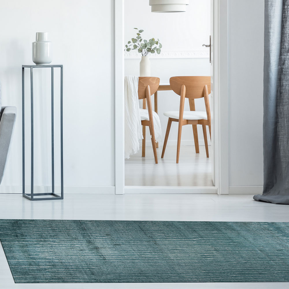 EORC Elegant and Stylish Hand-knotted Contemporary Modern Flat Weave ...