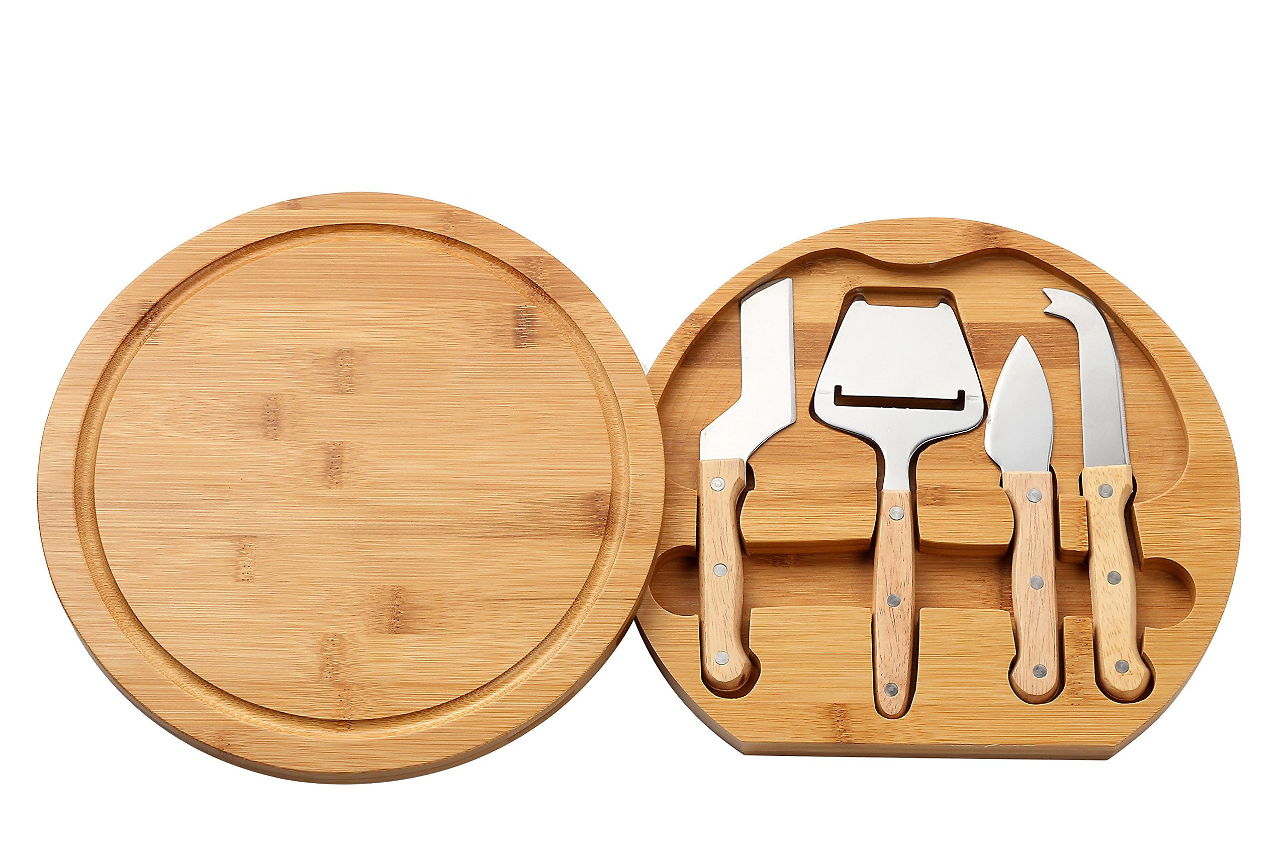 Millwood Pines Cheese Board Set - Charcuterie Board And Cheese Tools ...