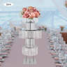 YXSUN 2PCS Flower Stand, Crystal Flower Stand, 5-Tier Crystal Flower ...