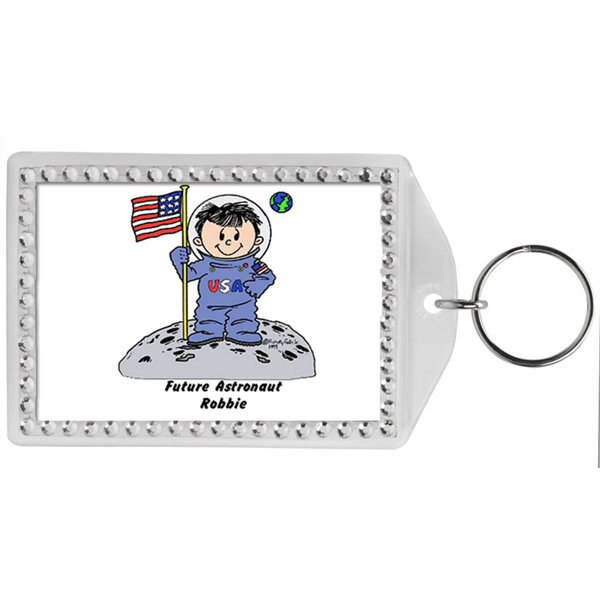 Printed Perfection Personalized Friendly Folks Future Astronaut - Male ...