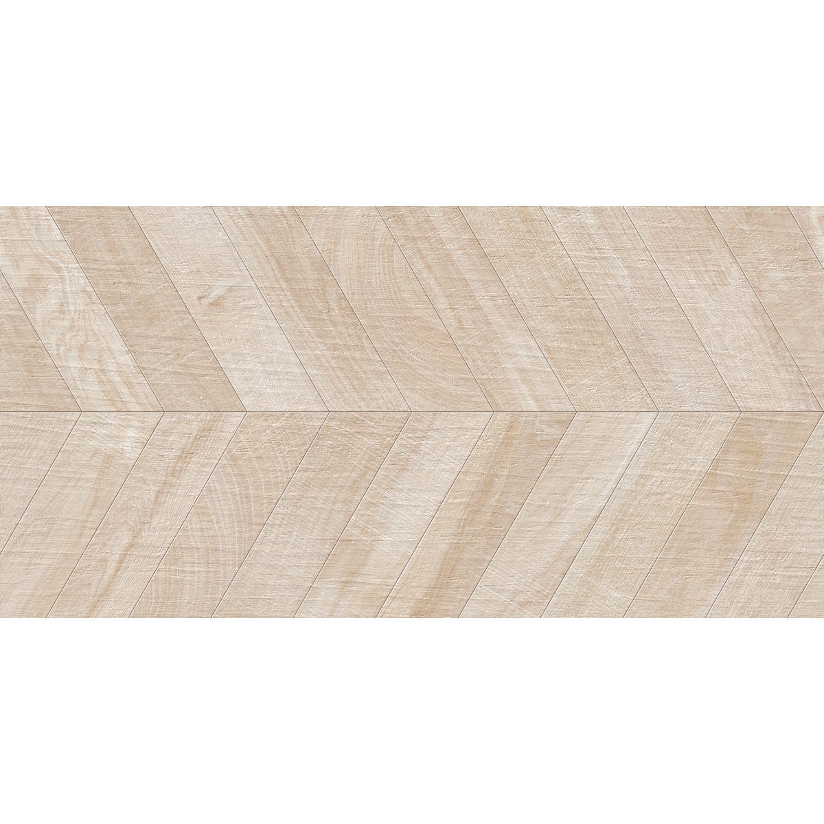 Mirrella Chevron Artwood 24x48 Wood Look Matte Porcelain Tile In ...
