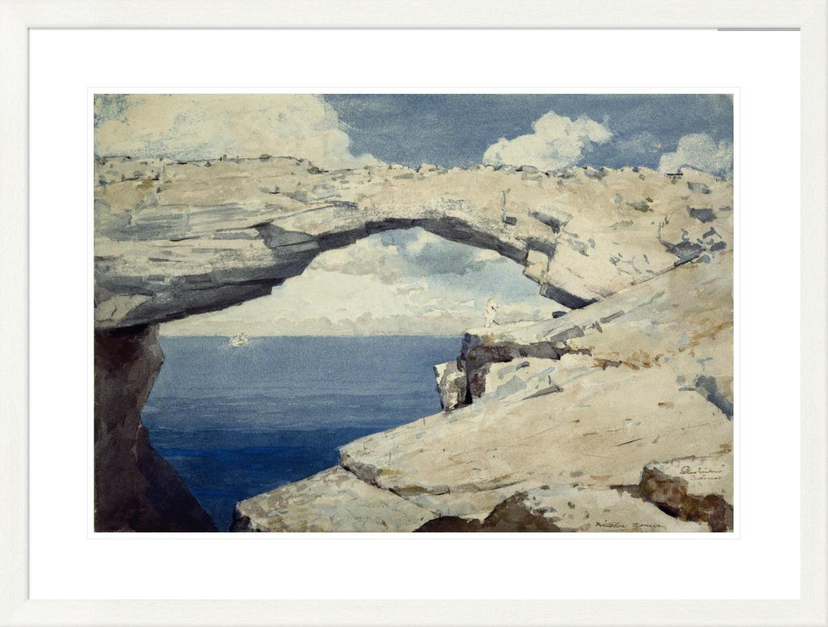 Highland Dunes 'Coastal Glass Windows, Bahamas,Ca. 1885' by Winslow ...