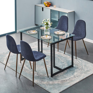 Blue Kitchen & Dining Chairs You'll Love | Wayfair