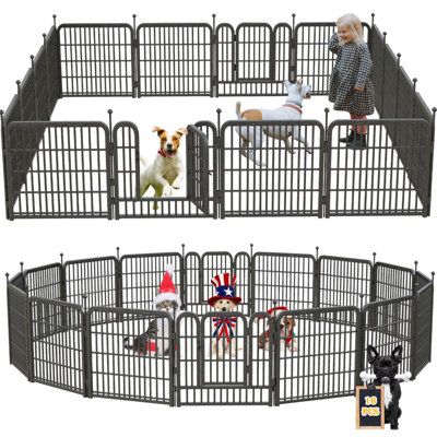 FXW Outdoor Dog Pen 16 Panels for Dogs & Reviews | Wayfair