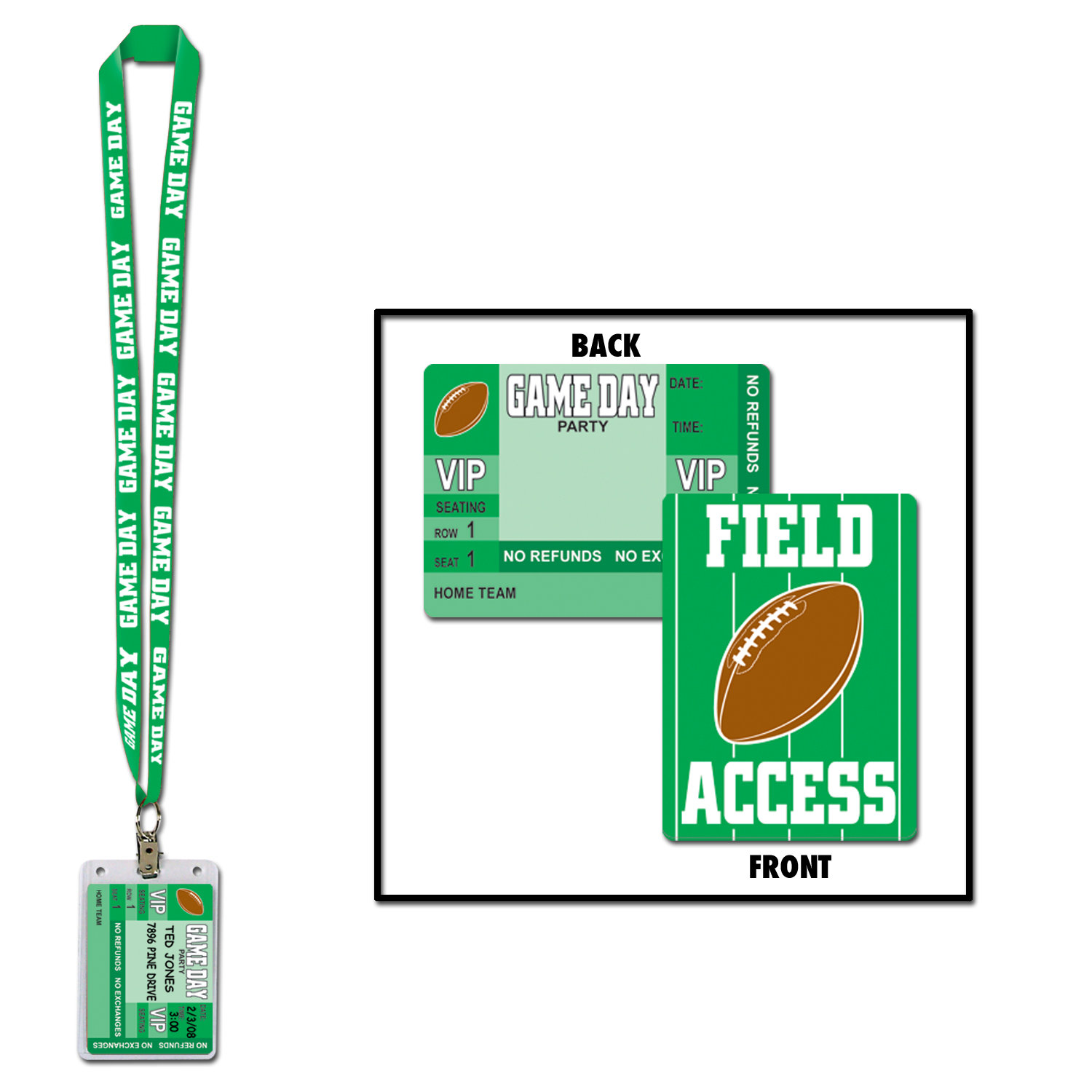 Trinx Game Day Football Party Pass | Wayfair