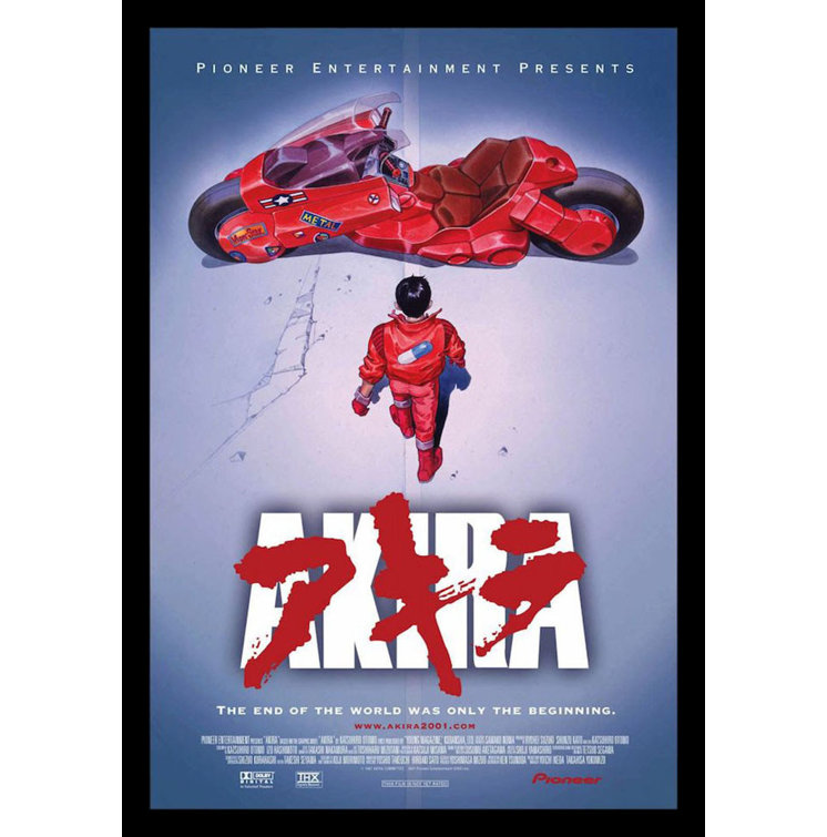 Buy Art For Less Akira Anime Framed On Poster Paper Print - Wayfair Canada