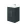 Elation Bathrooms 600mm Free-standing Single Vanity Unit | Wayfair.co.uk
