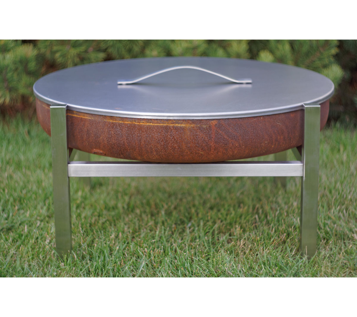 Wrought Studio™ Braemar Fire Pit Lid & Reviews | Wayfair