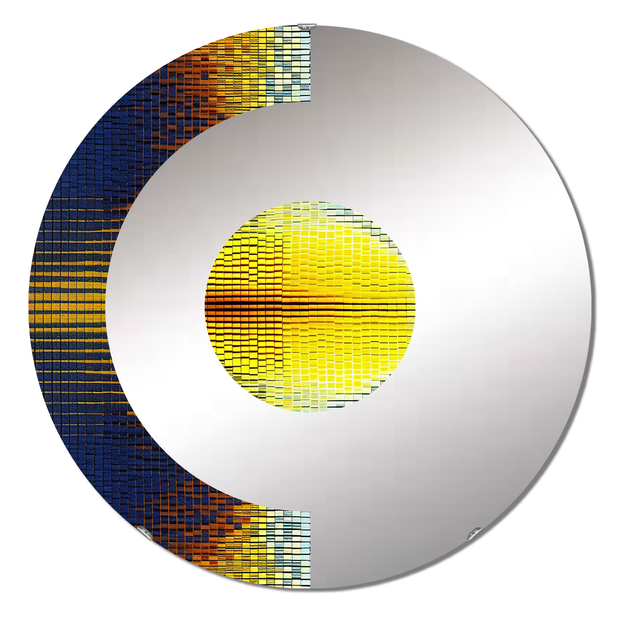 Design Art Abstract Schumann Resonances Waveform Spectrum III - Half ...