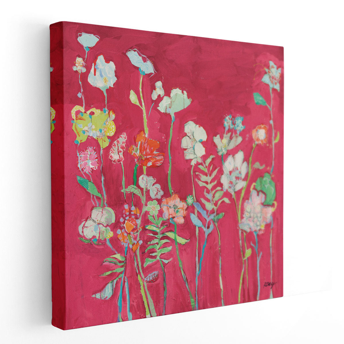 Red Barrel Studio® Richness of Flowers - Canvas Print Wall Art | Wayfair