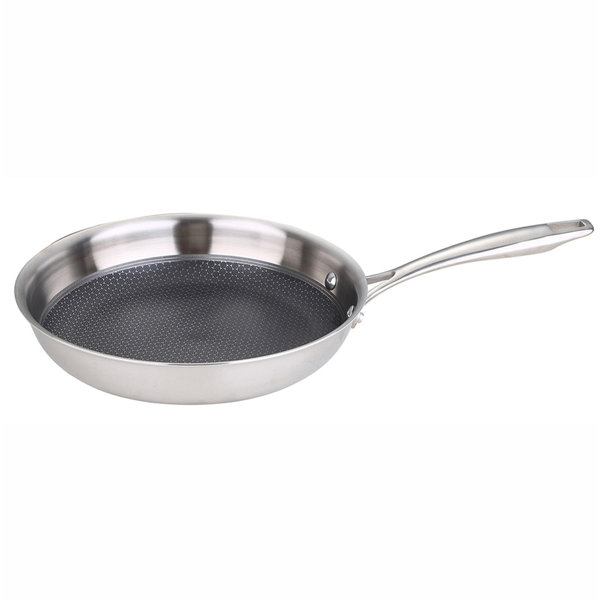 Masterpro Stainless Steel Non-Stick 28cm Frying Pan | Wayfair.co.uk
