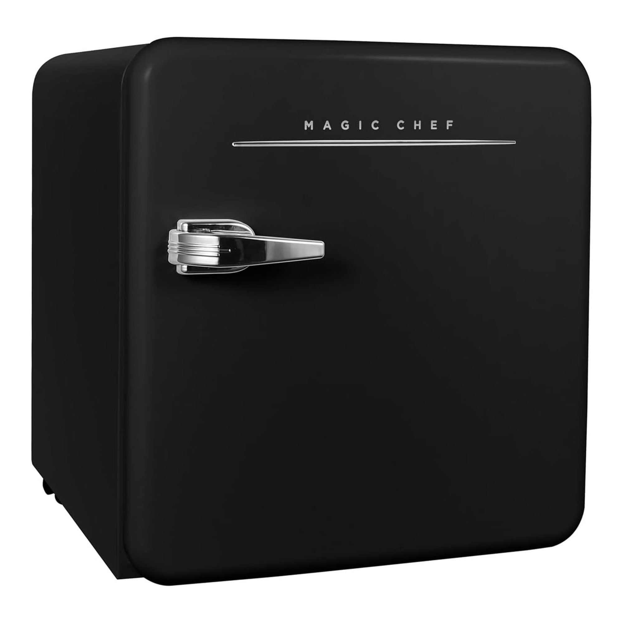 Magic Chef 1.6 Cubic Feet Retro Style Mini Fridge with Interior LED ...