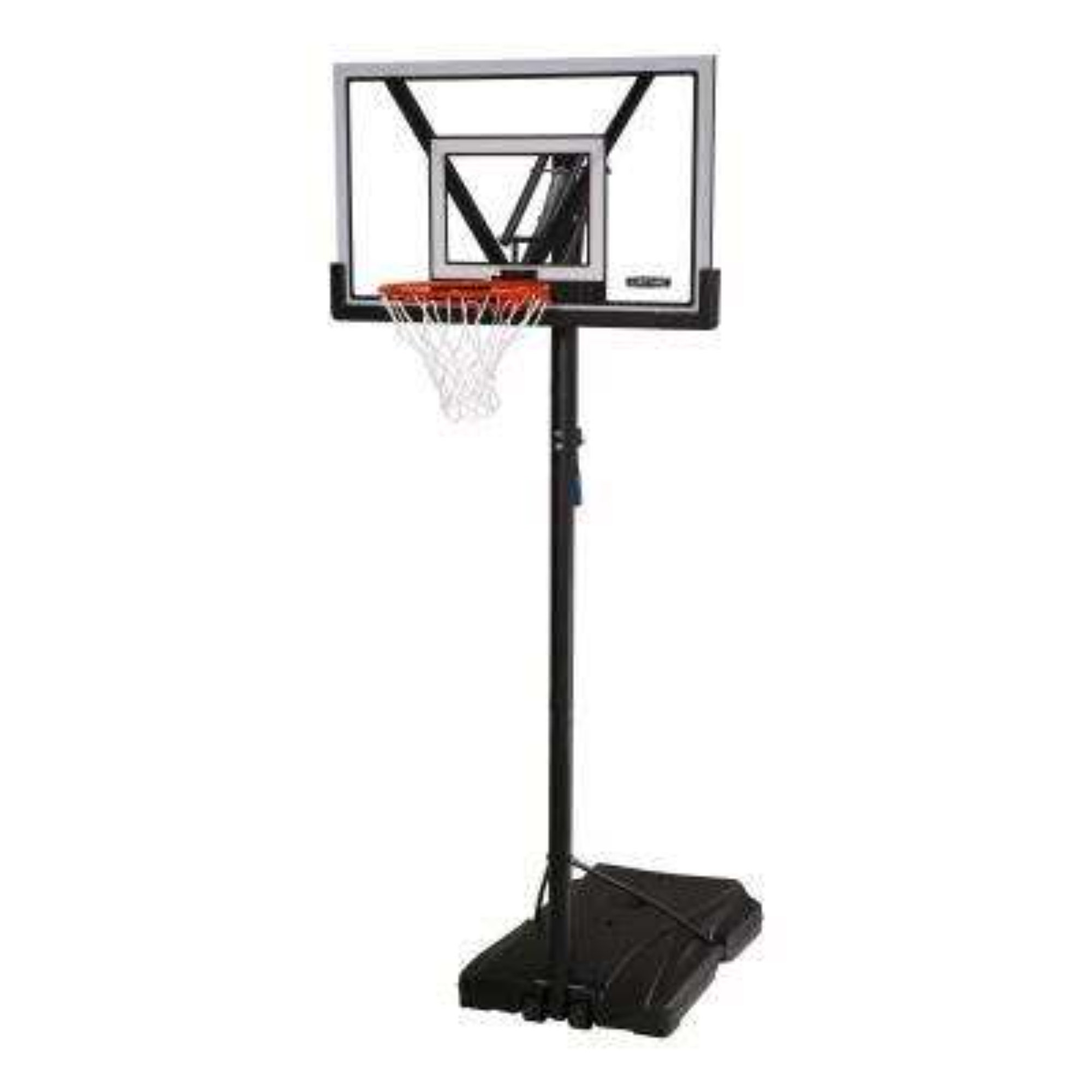 LIFETIME Adjustable Basketball Hoop With 48 Inch Polycarbonate ...