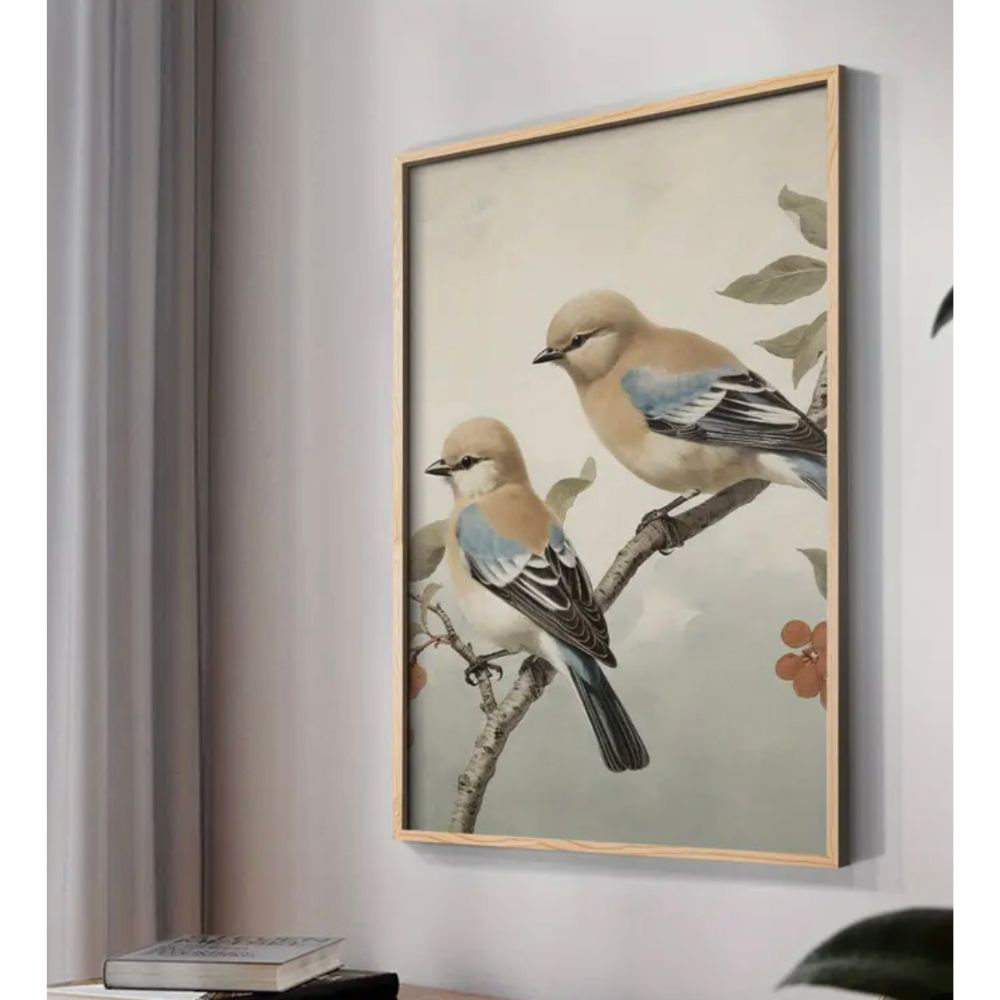 Alcott Hill® Birds on Branch Wall Art 16x20 | Wayfair