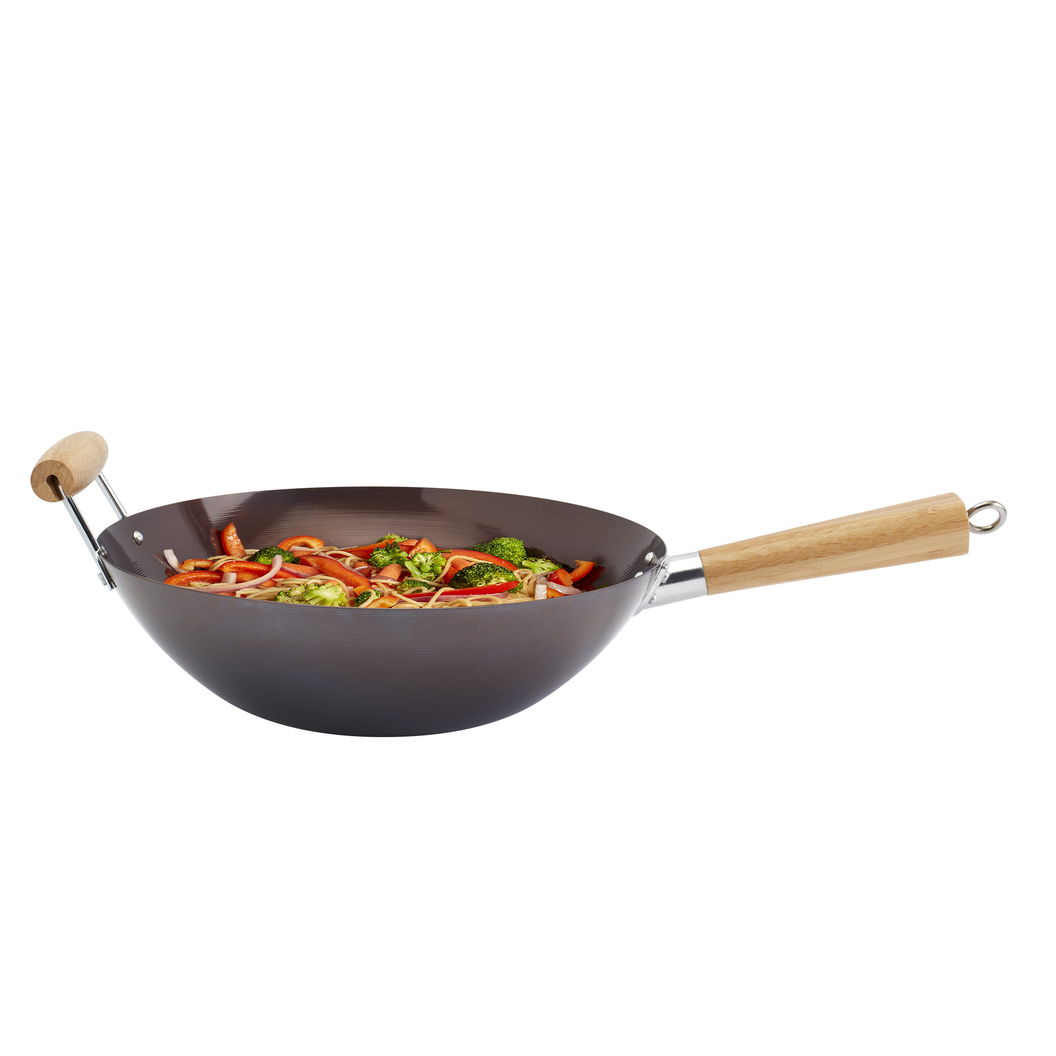 Infuse 14 Non Stick Carbon Steel Wok And Reviews Wayfair