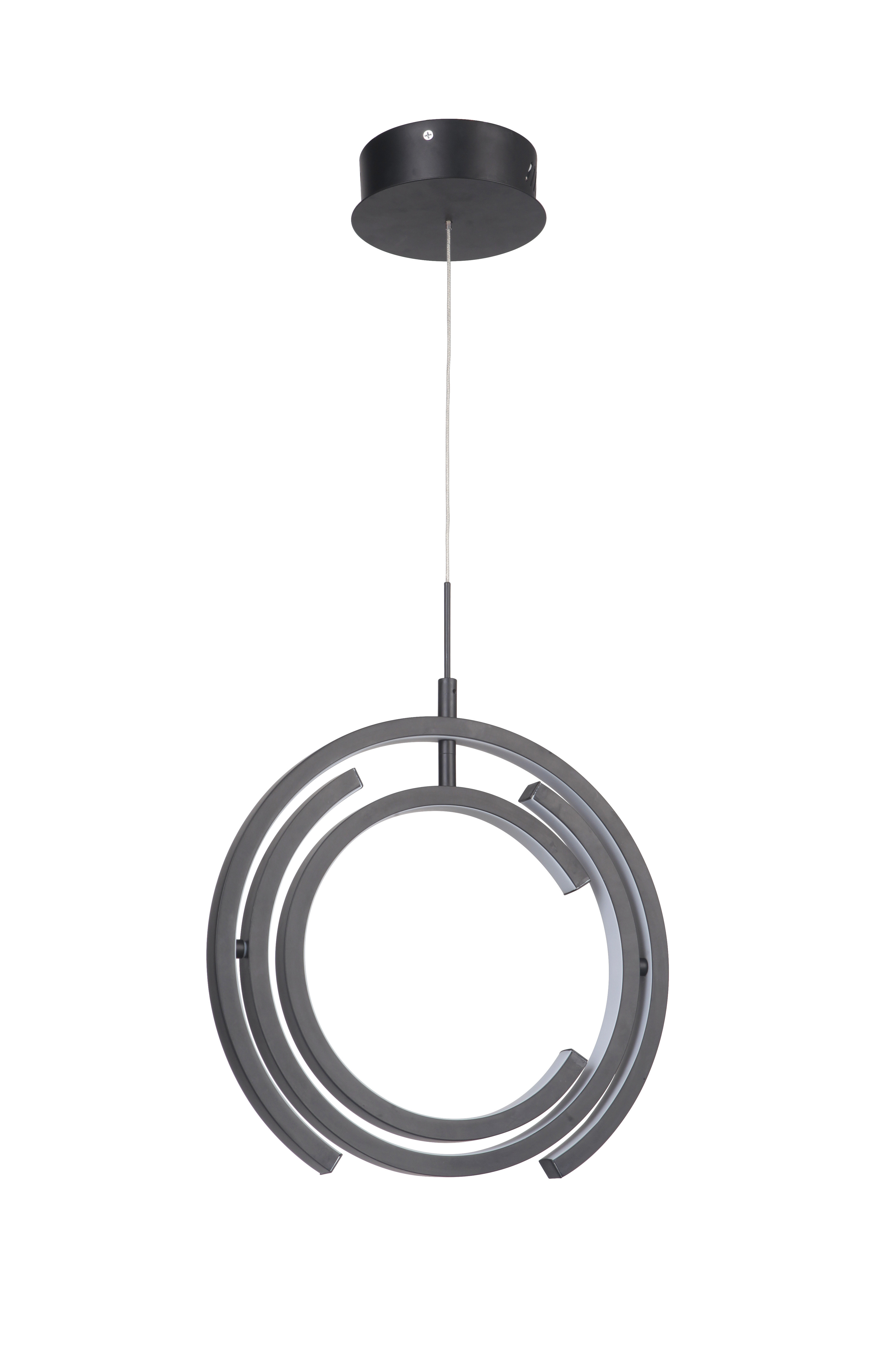 Brayden Studio Liam 1 - Light Unique Geometric LED Pendant & Reviews ...