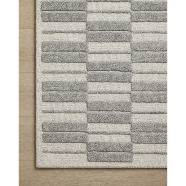 Chris Loves Julia x Loloi Bradley Ivory / Gray Area Rug & Reviews | Wayfair