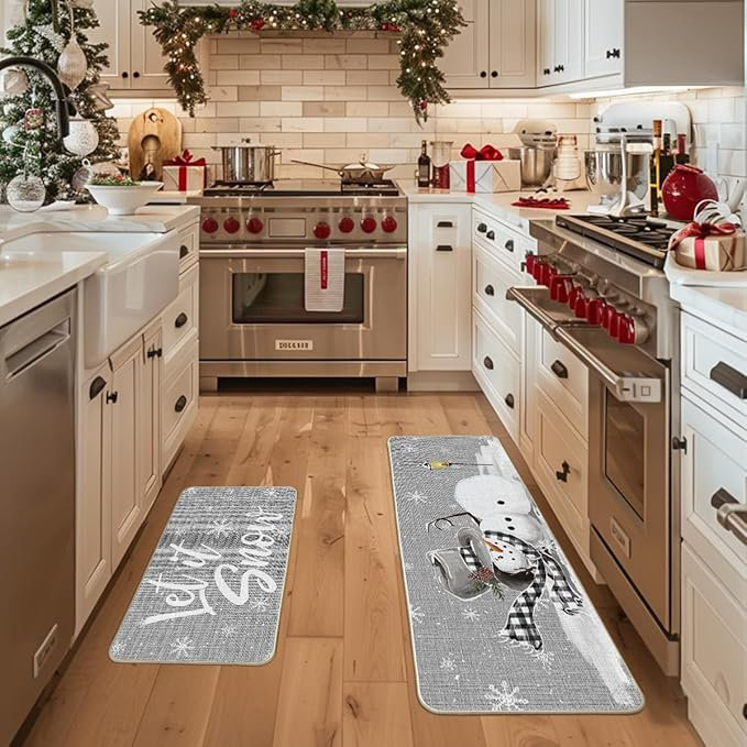The Holiday Aisle® Kitchen Mats Set of 2 | Wayfair
