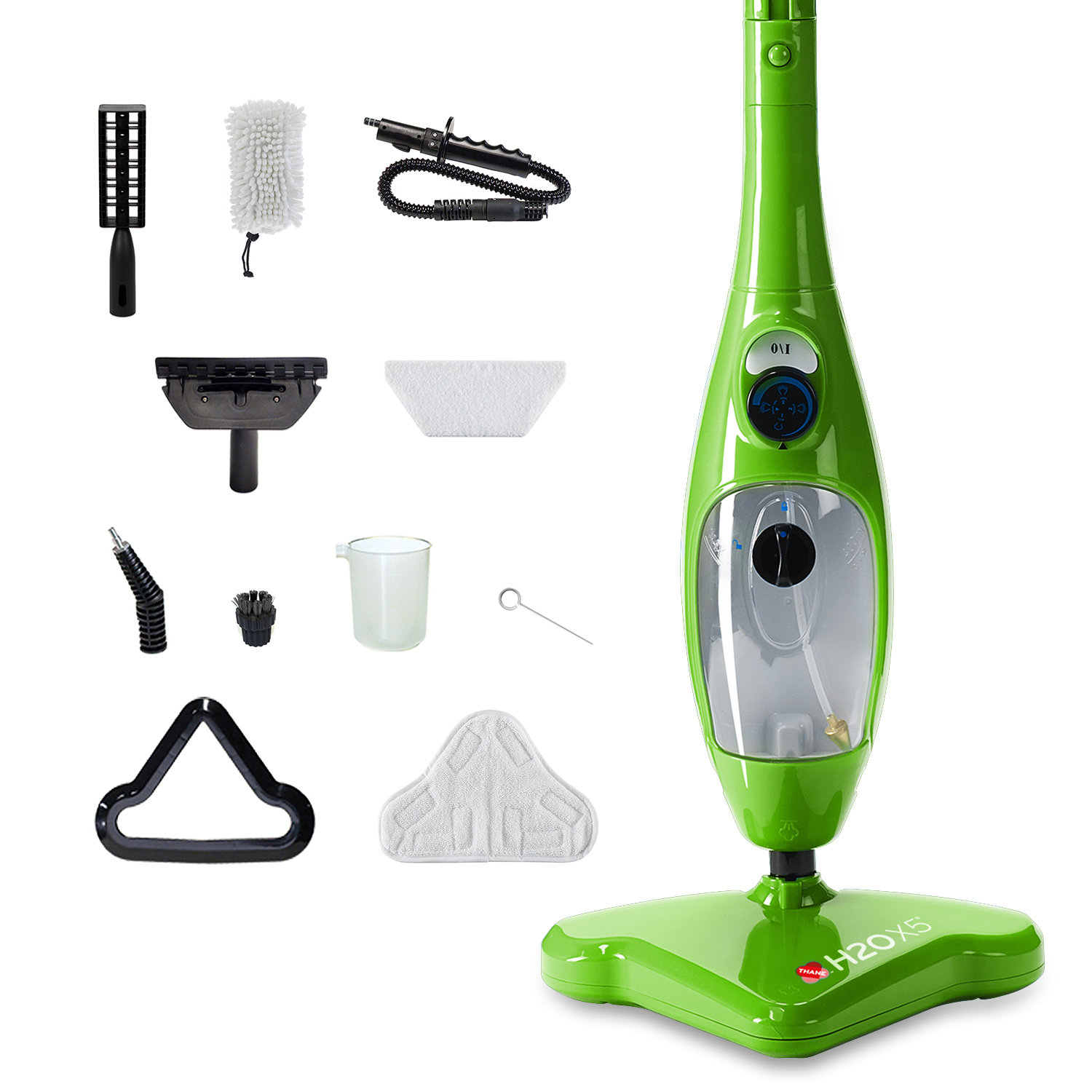 H2O H2o Mop X5 Basic Mop 5 In 1 All Purpose Hand Held Steam Cleaner ...