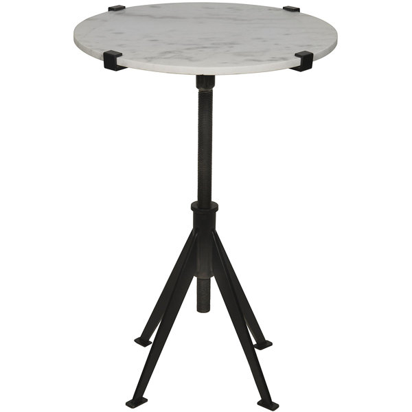 Noir Edith Marble Top End Table - Wayfair Canada