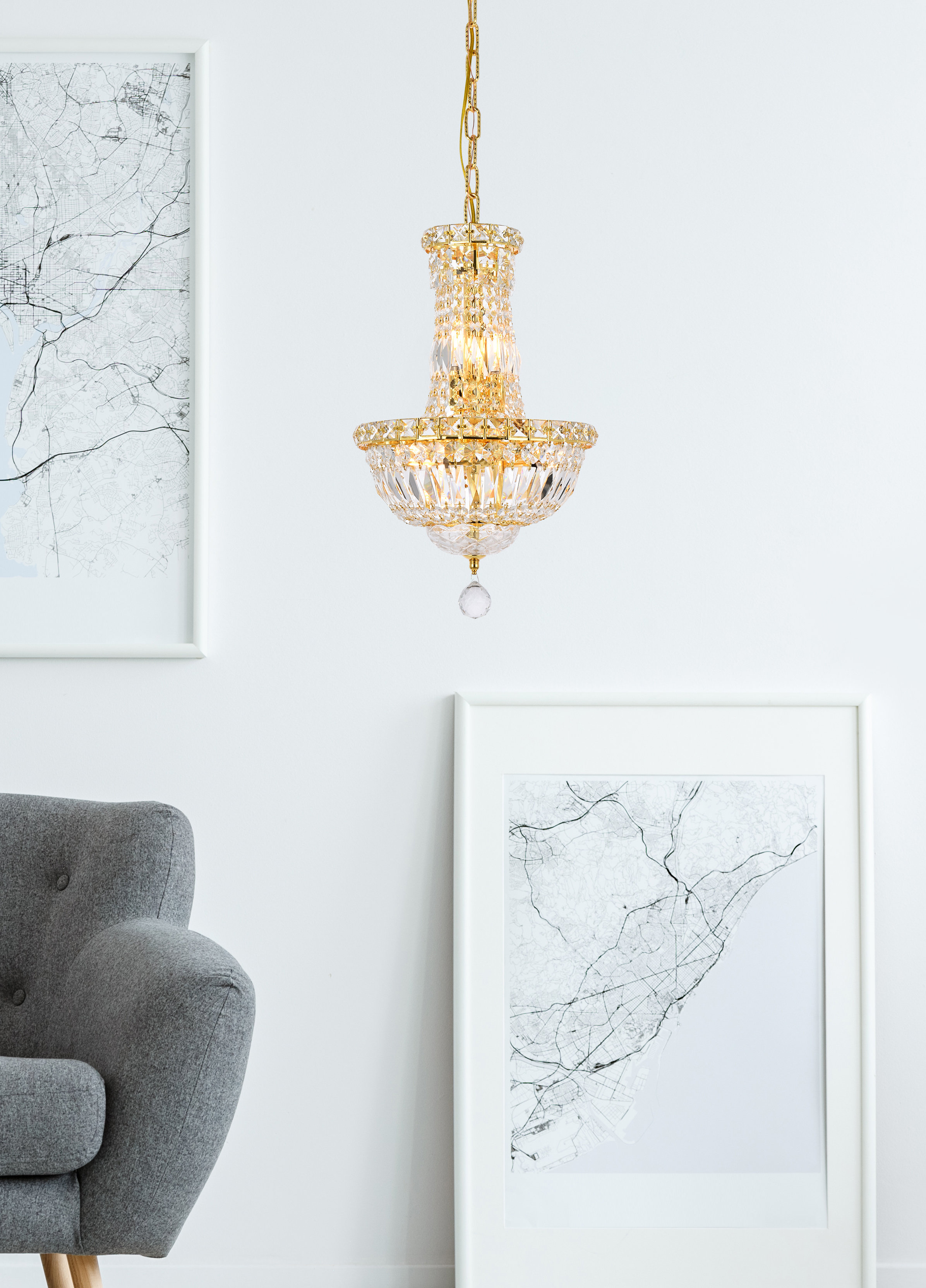 Willa Arlo™ Interiors Stinnett 6 - Light Unique / Statement Empire ...