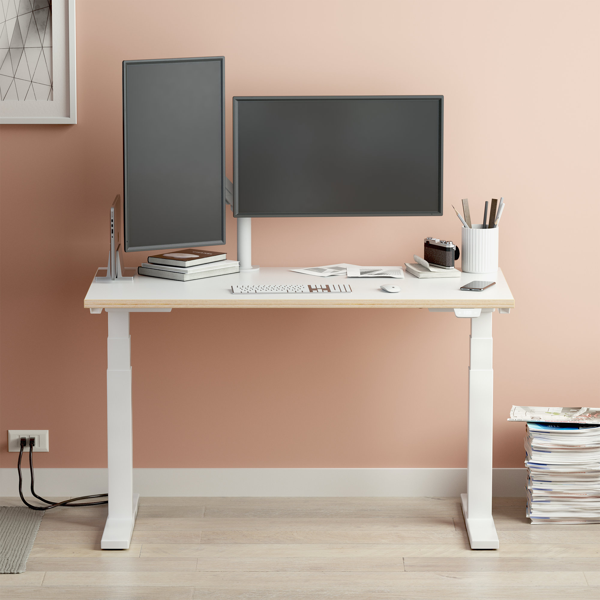 ERGOBOND Tolle Height Adjustable Standing Desk | Wayfair