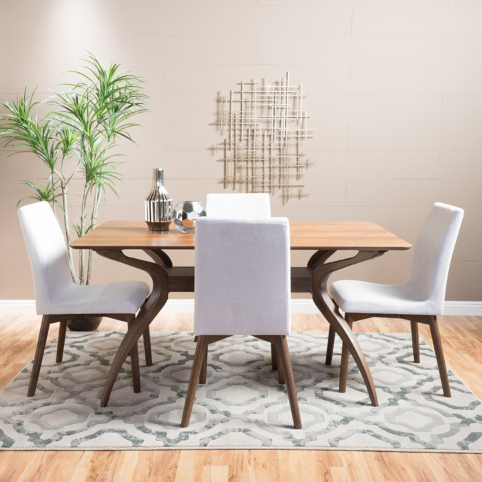 George Oliver Babala 5 - Piece Dining Set & Reviews | Wayfair