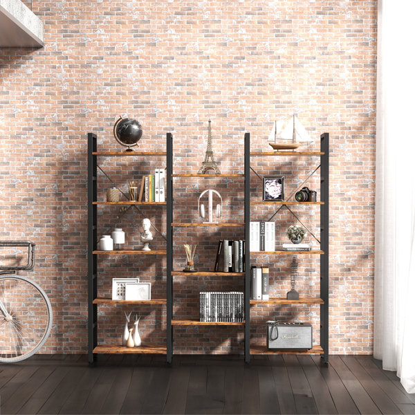 17 Stories Kedryn Steel Conversion Library Bookcase & Reviews | Wayfair