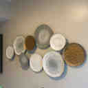 Dakota Fields Legion Multi-colored Geometric Metal Discs Wall Décor ...