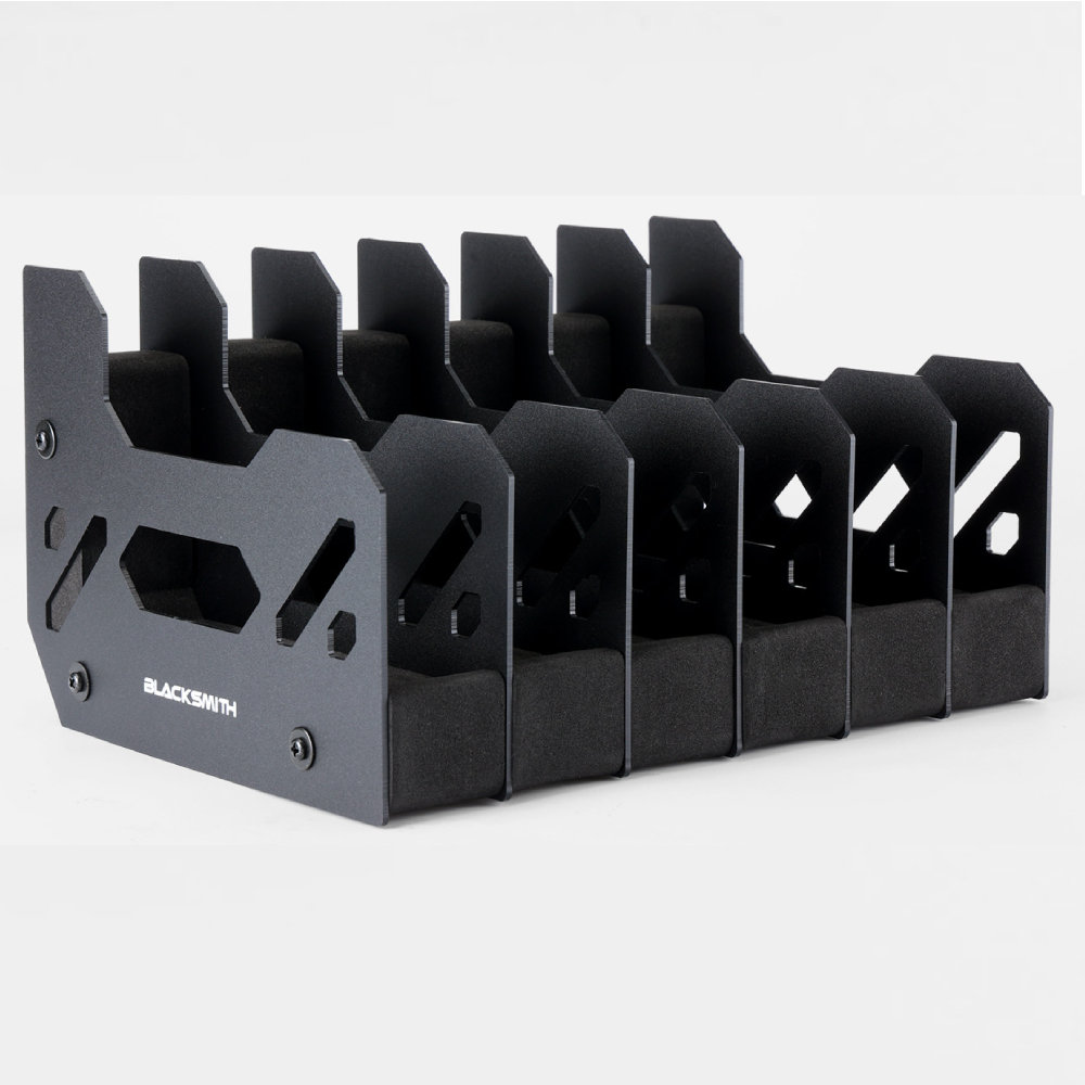 Blacksmith Gun Rack For Pistol, Foam Pistol Holder for Gun Safe with 6 ...