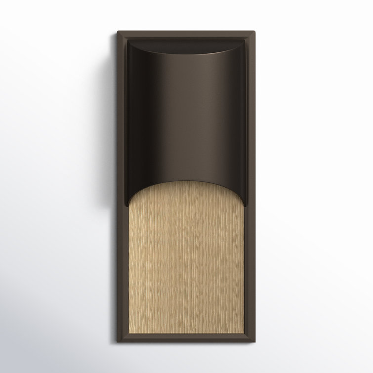 Aurore Single Light Rectangle Outdoor Wall Light | AllModern