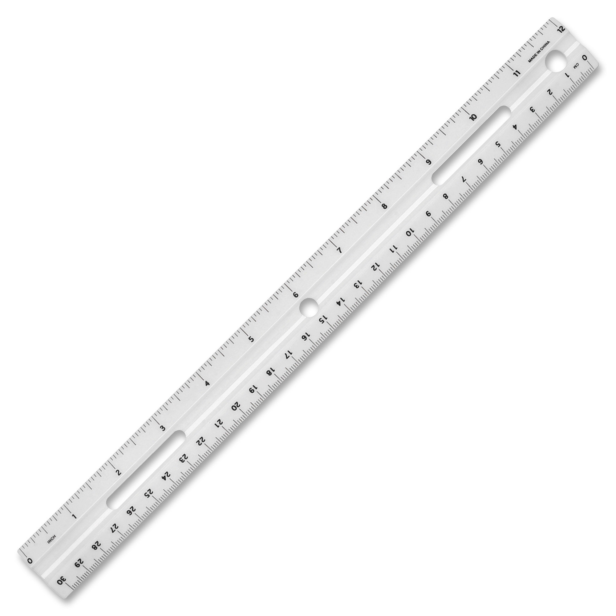 Business Source Plastic Beveled Edges Ruler & Reviews | Wayfair