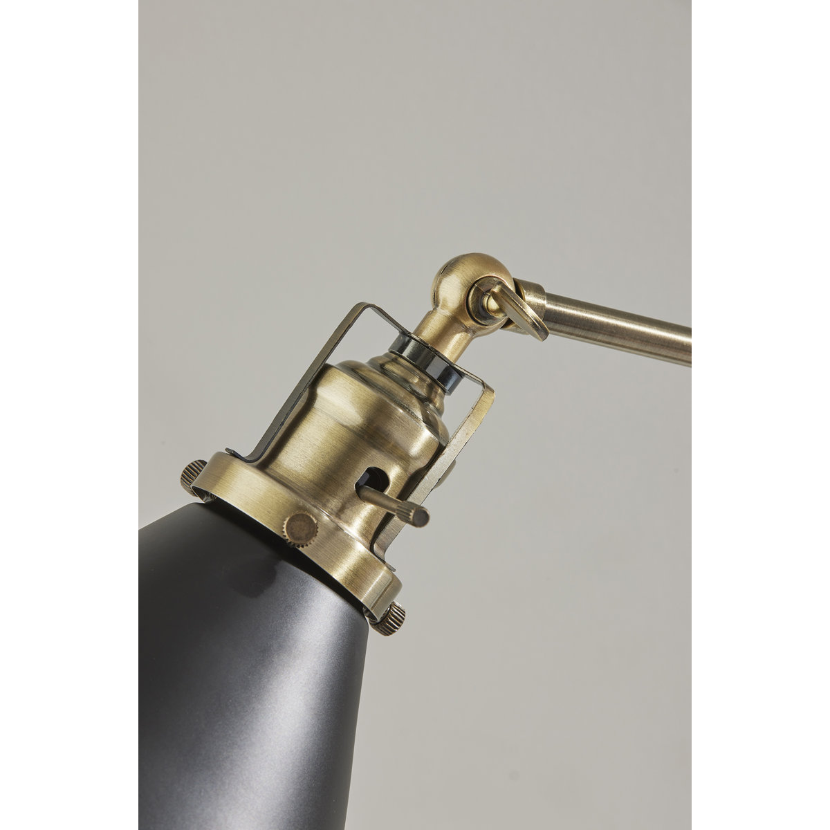 Longshore Tides Lasky 19.5'' Black Desk Lamp & Reviews | Wayfair