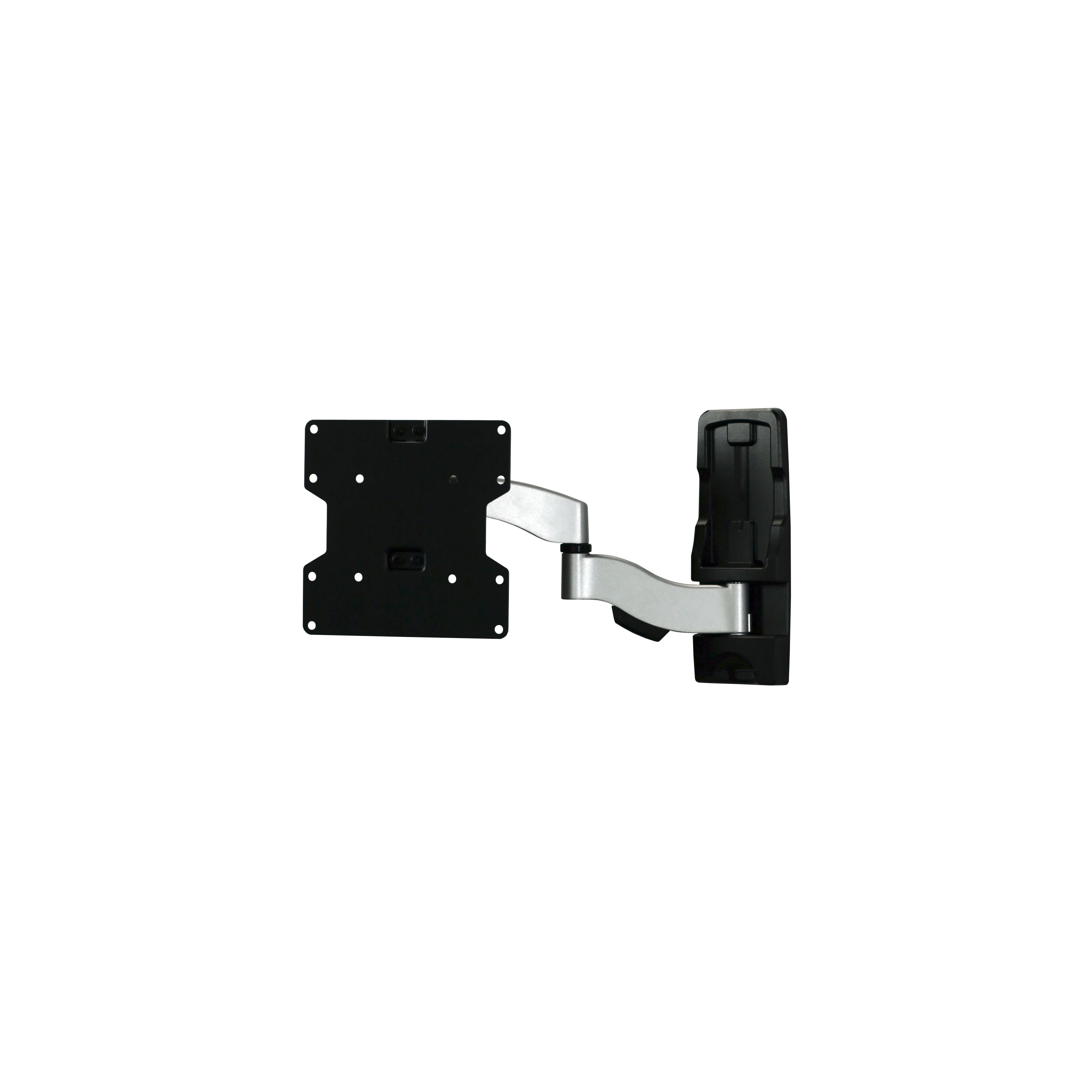 Dyconn Invisible Ultra Slim Black/Silver Wall Mount LED Holds up to 55. ...