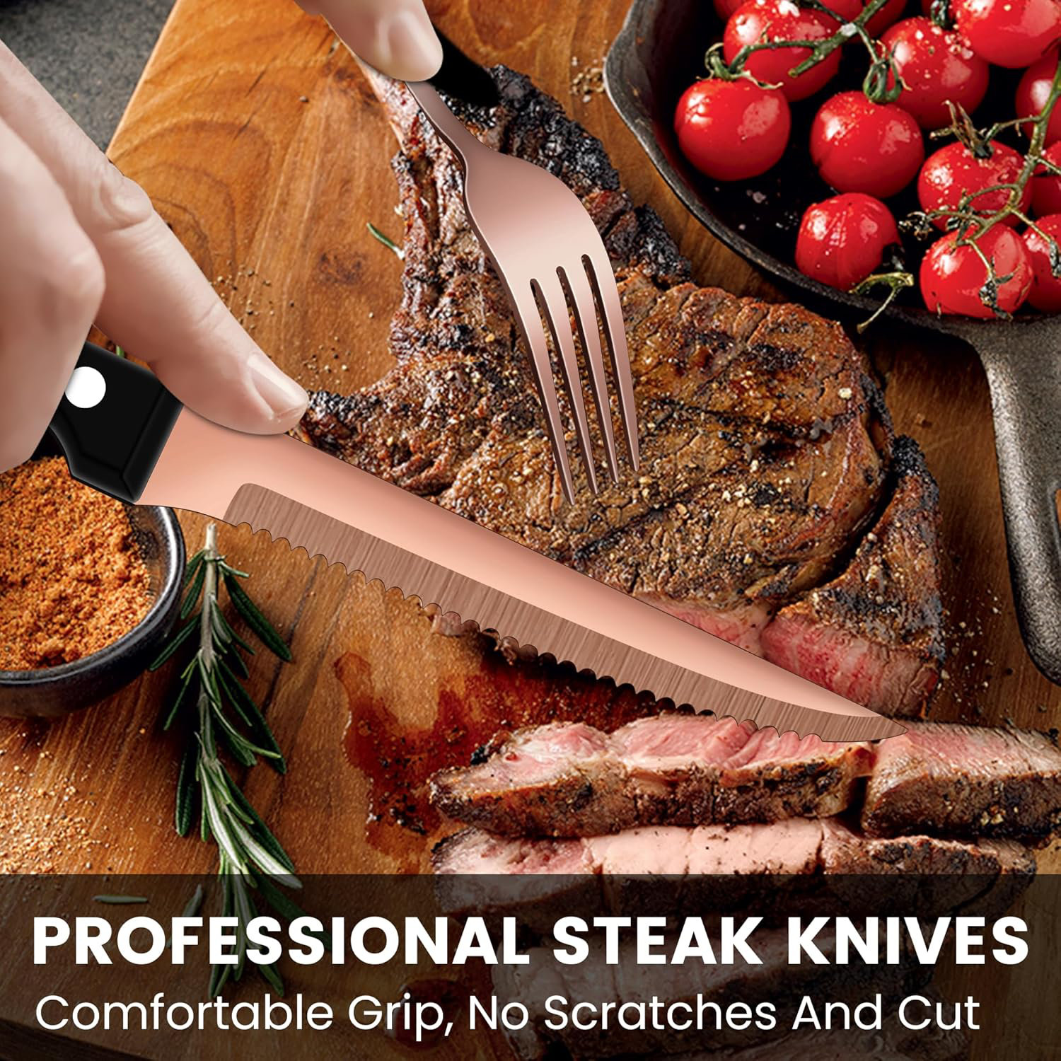 Red Barrel Studio® 69-Piece Stainless Steel Flatware Set With Steak ...
