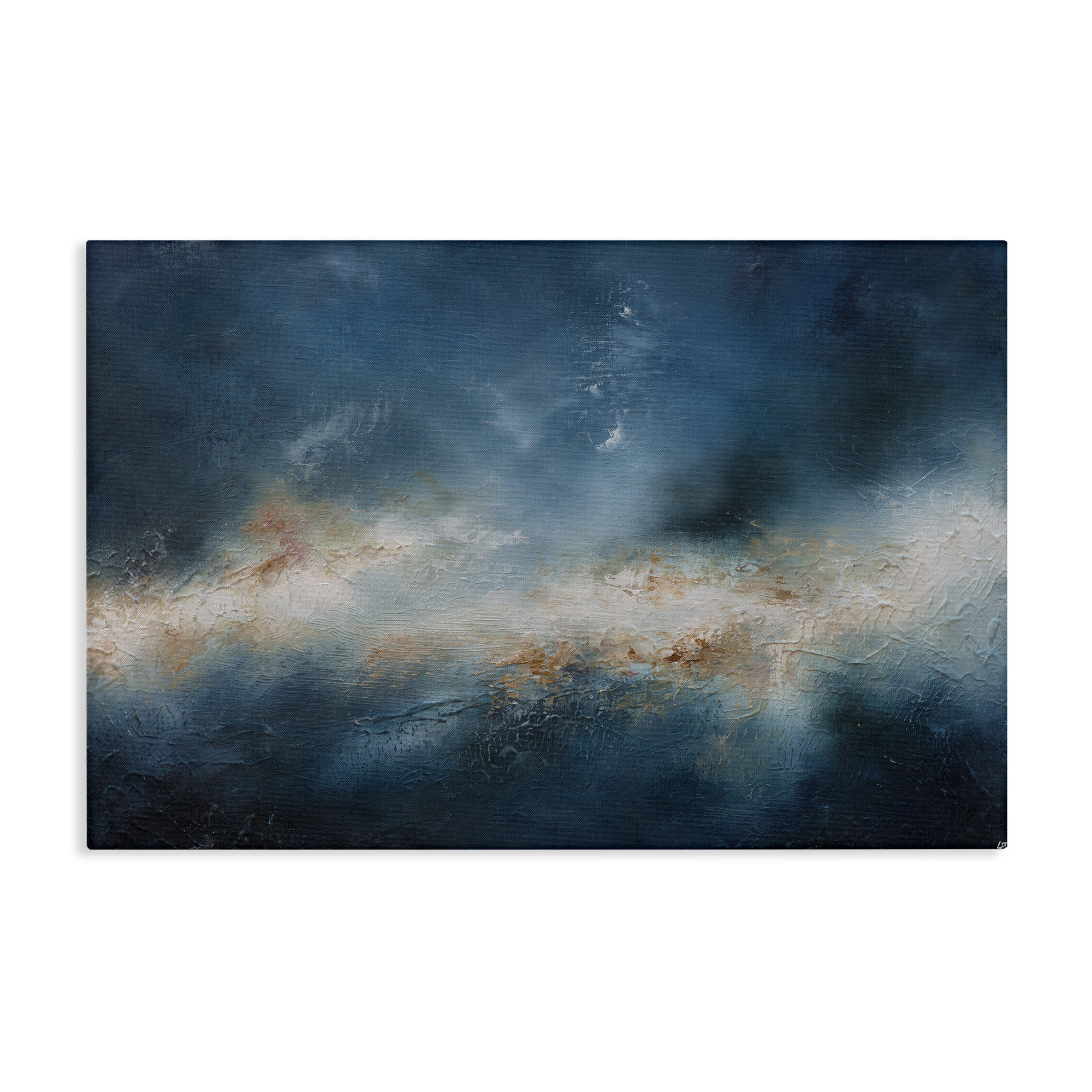 Wrought Studio™ Beneath The Surface Abstract Canvas Wall Art by Lydia ...