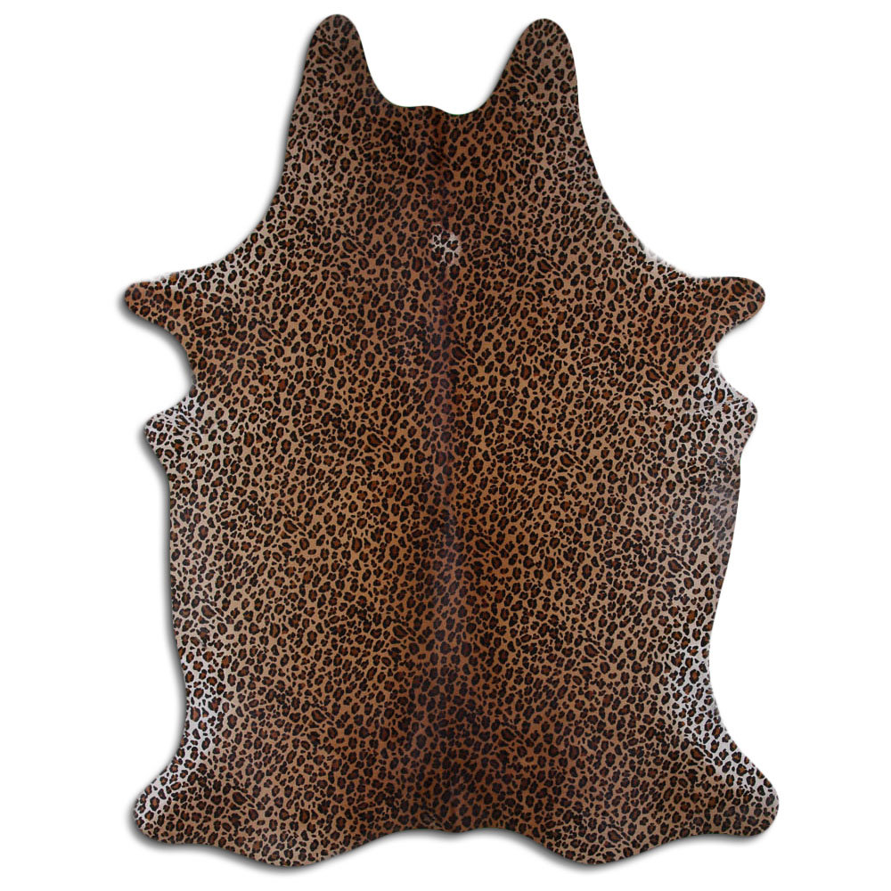 Foundry Select Taneya Hand Knotted Cowhide Animal Print Indoor Rug ...