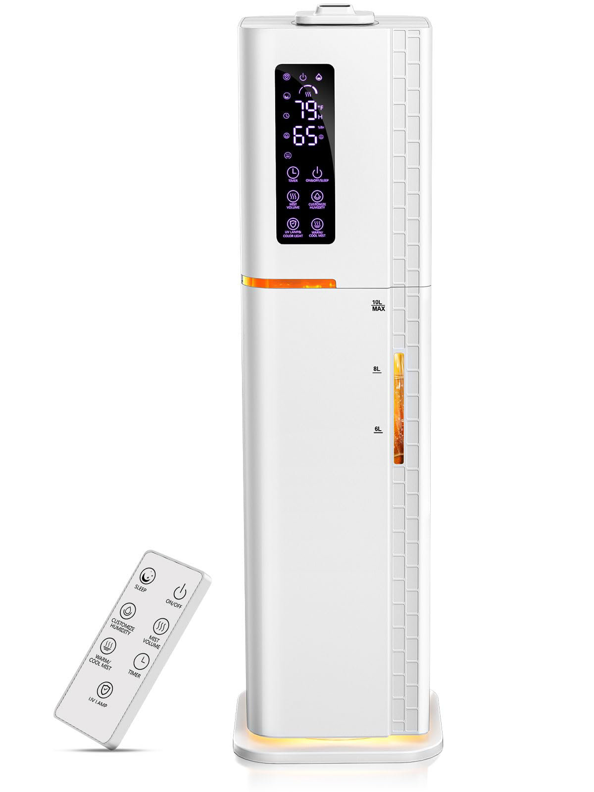 BEACHWATER POOL & SPA, LLC 2.64Gal Humidifiers For Bedroom Large Room ...