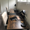 Blue Elephant L-Shaped Metal Base Computer Desk & Reviews | Wayfair.co.uk