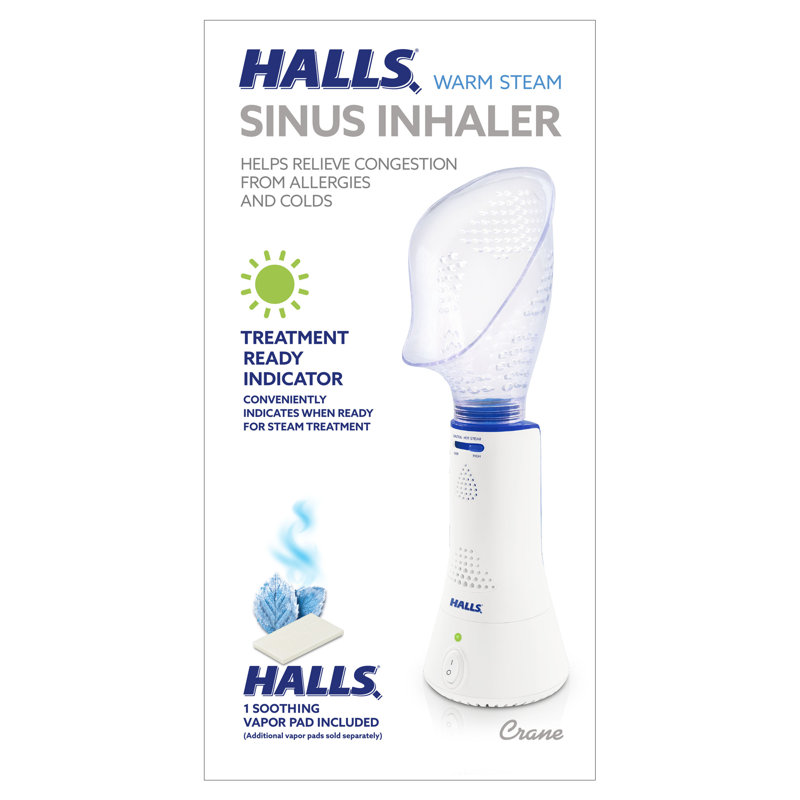 Crane USA HALLS® Corded Steam Inhaler, White | Wayfair