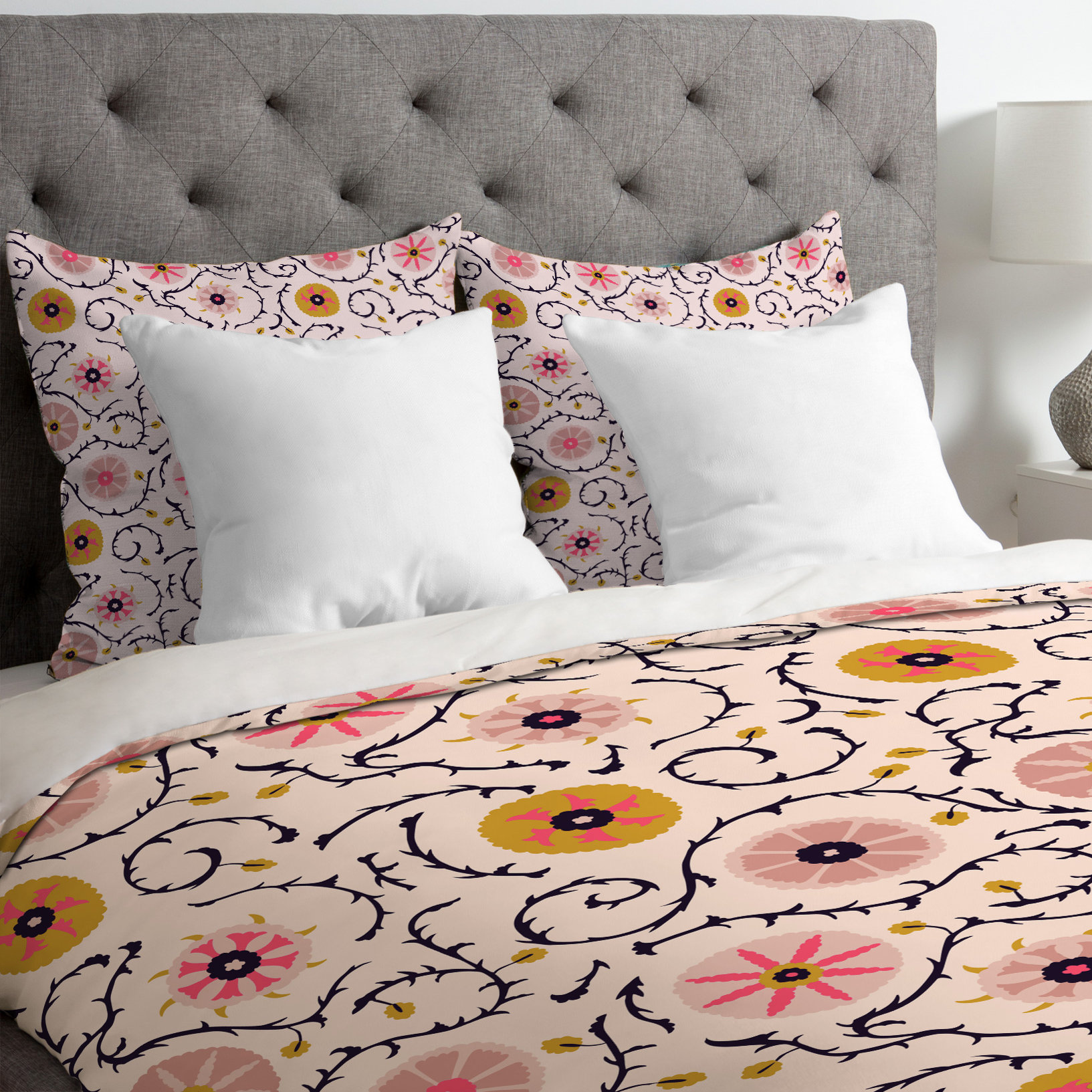 Deny Designs Housse de couette simple Holli Zollinger Suzani - Wayfair ...