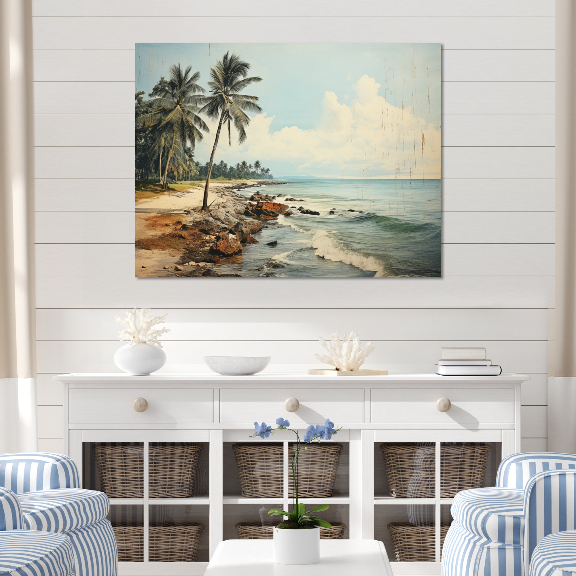 Highland Dunes Amaarah Beach Tropical Escape I On Canvas Print | Wayfair