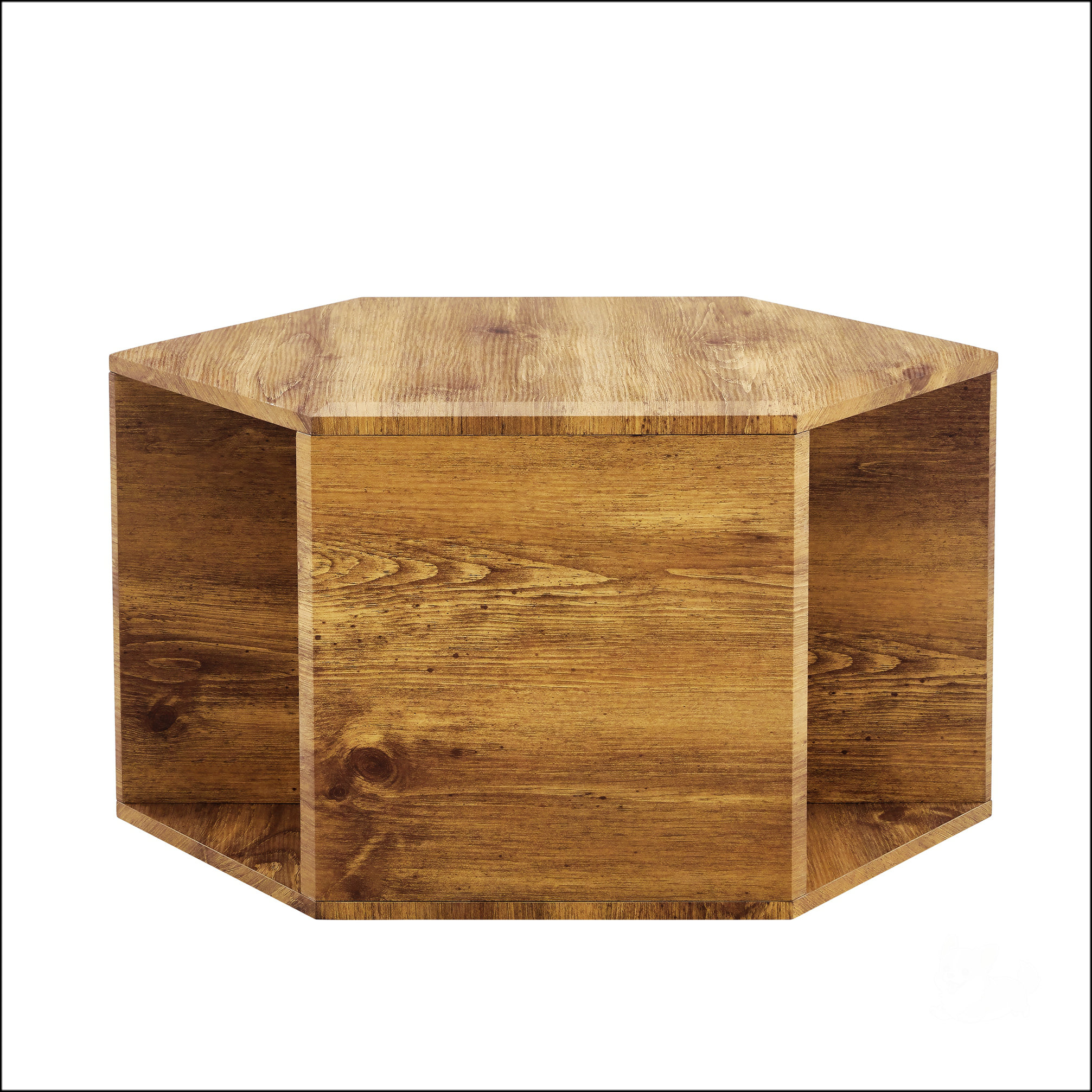 Ebern Designs Hexagonal MDF Coffee Table | Wayfair