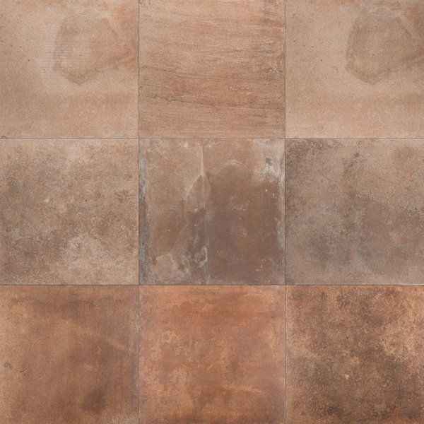Merola Tile Americana Boston 14 In. X 14 In. Porcelain Terra Cotta Wall ...