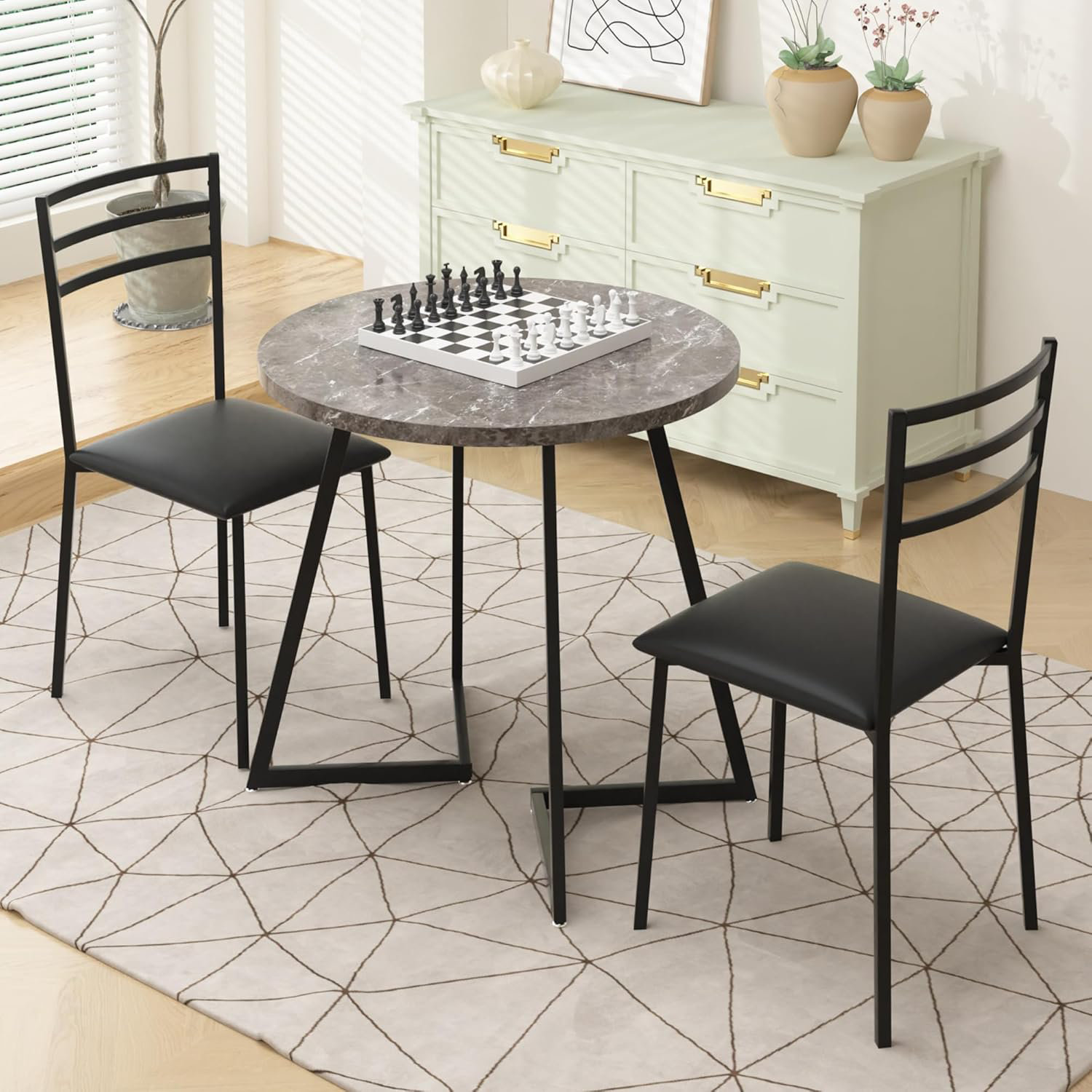 small round dining table 70cm