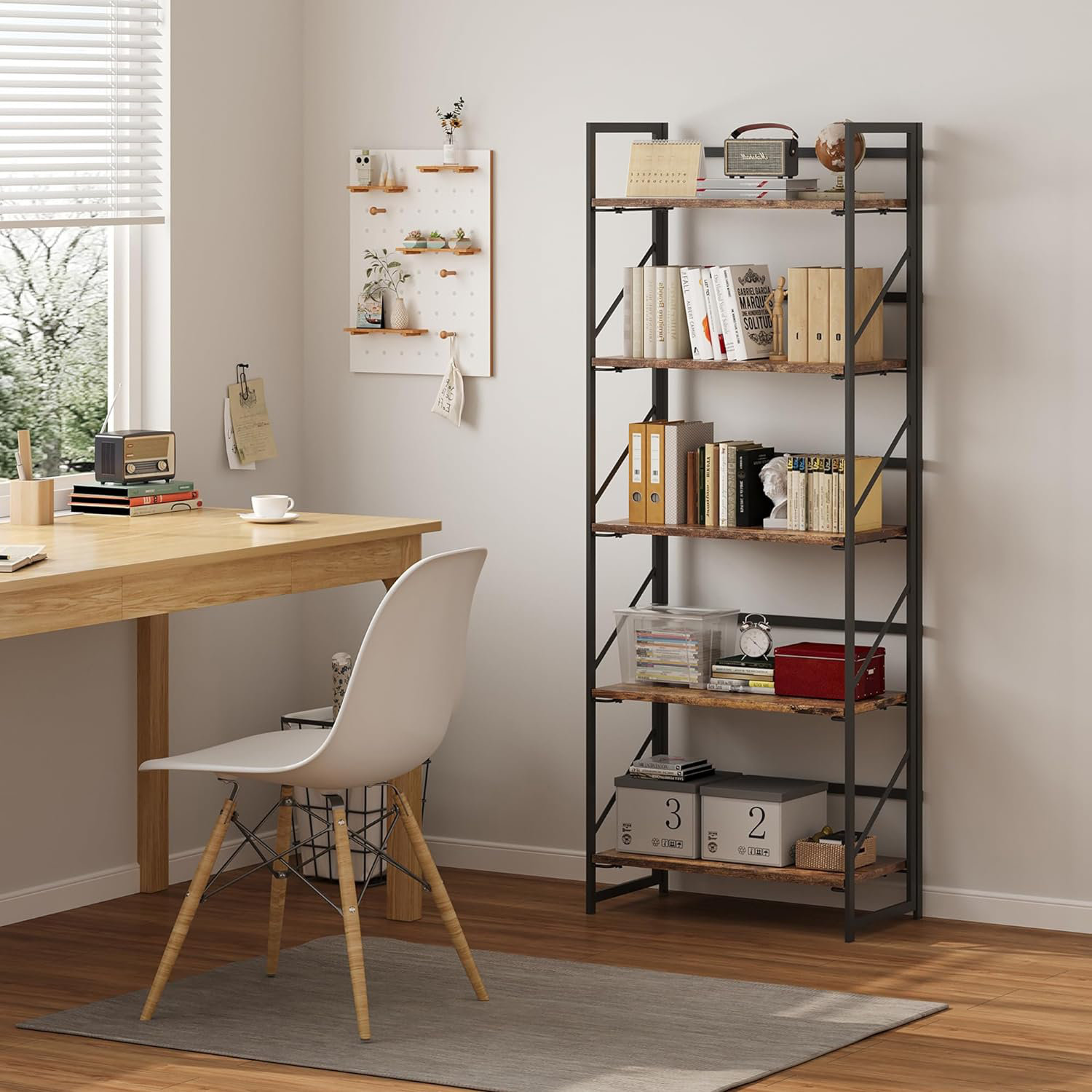 17 Stories Embree Etagere Bookcase | Wayfair