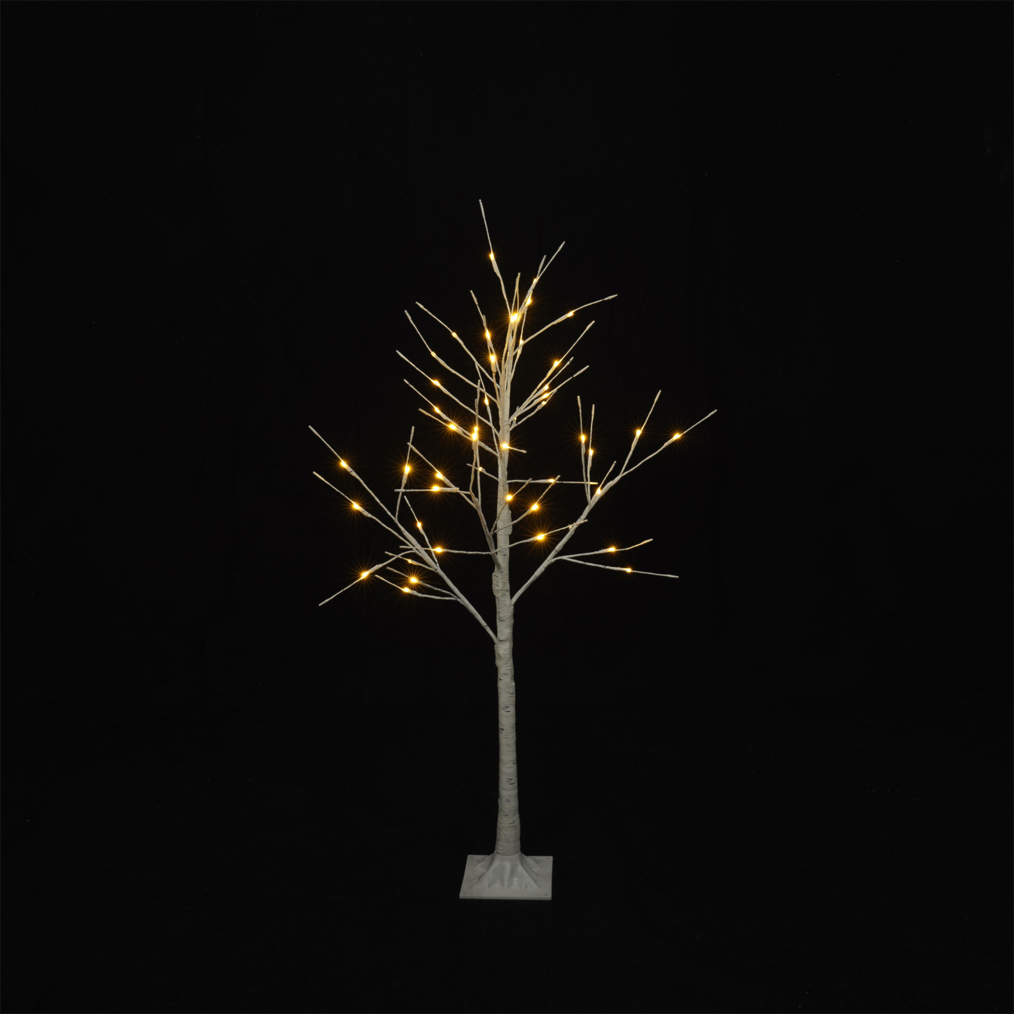 Ophelia & Co. ? Christmas Decoration ?Set Of Lighted Birch Tree, 4FT 48 ...