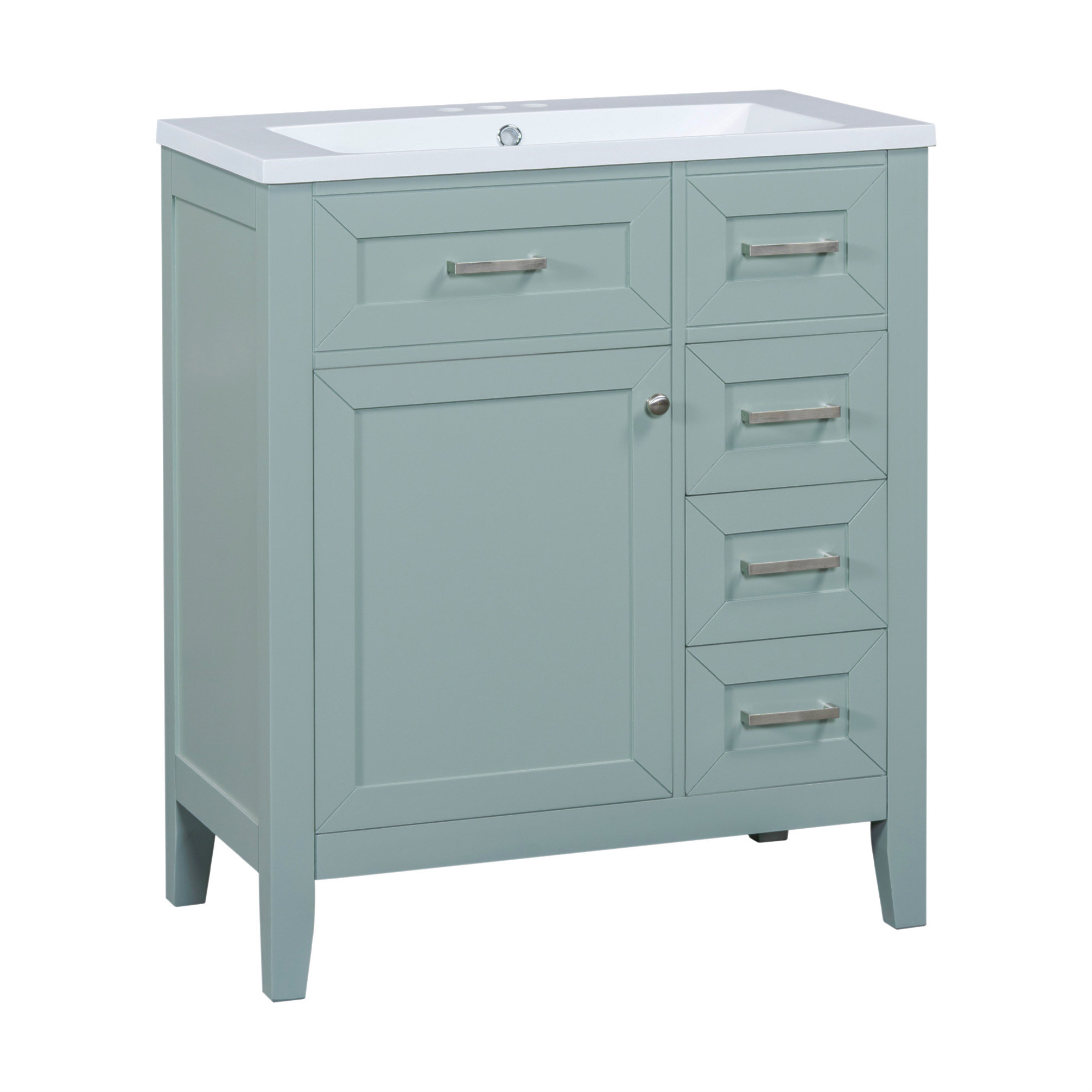HLILish 30'' Single Bathroom Vanity Base Only | Wayfair